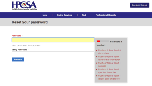 HPCSA online renewal guide