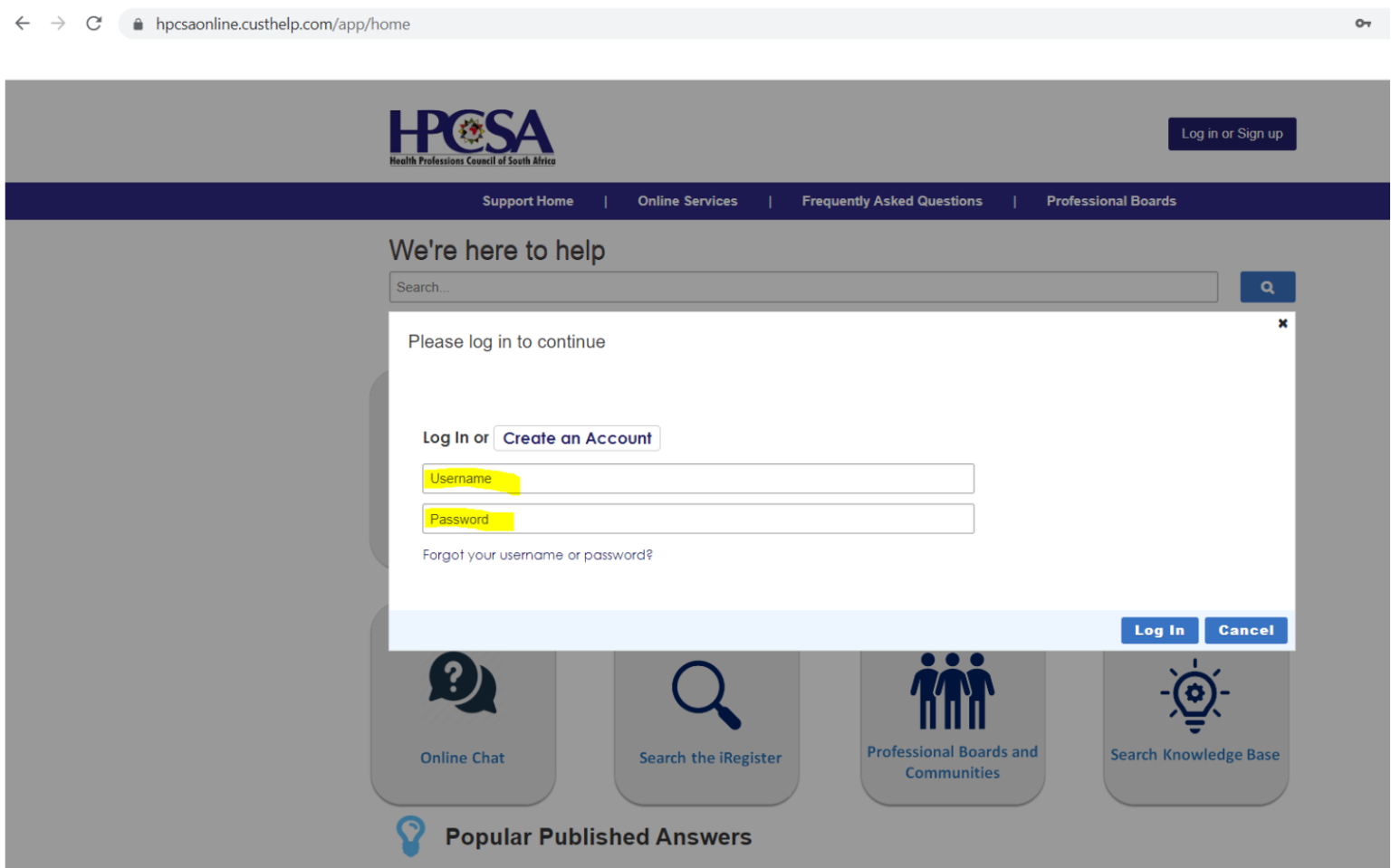 HPCSA online renewal guide
