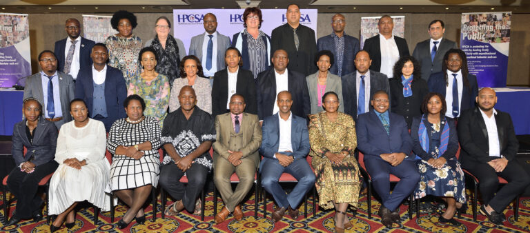 HPCSA elects new leadership team
