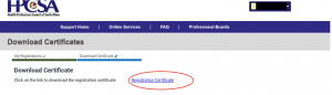How to download your HPCSA registration certificate or card - HPCSA ...
