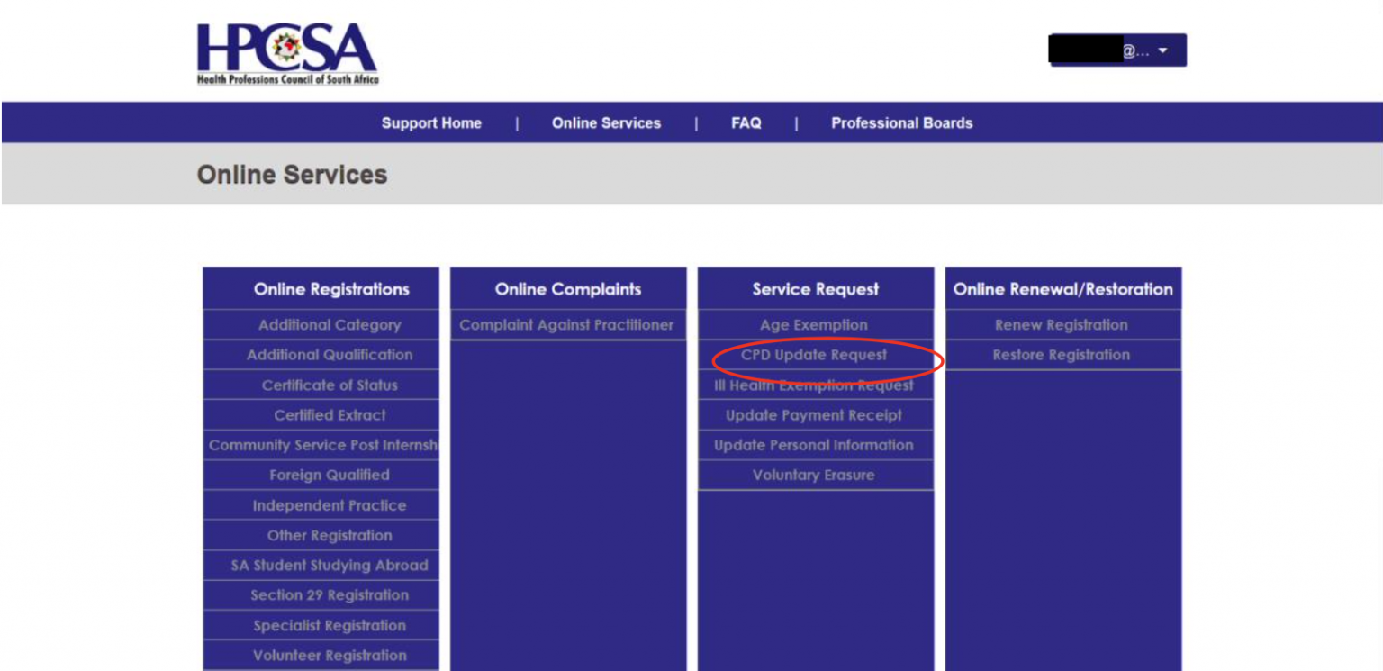 How to submit CPD points to the HPCSA - HPCSA | HPCSA E-Bulletin