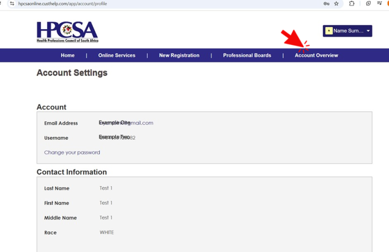 How to Fix a Blank HPCSA Practice Card